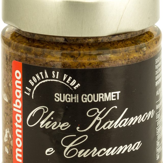 Gourmet Sauce Kalamon Olives and Curcuma – MontalbanoFood