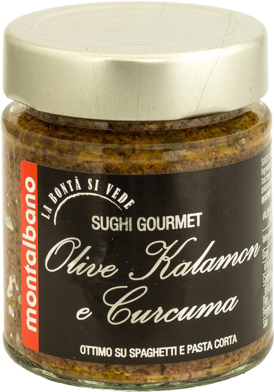 Gourmet Sauce Kalamon Olives and Curcuma – MontalbanoFood